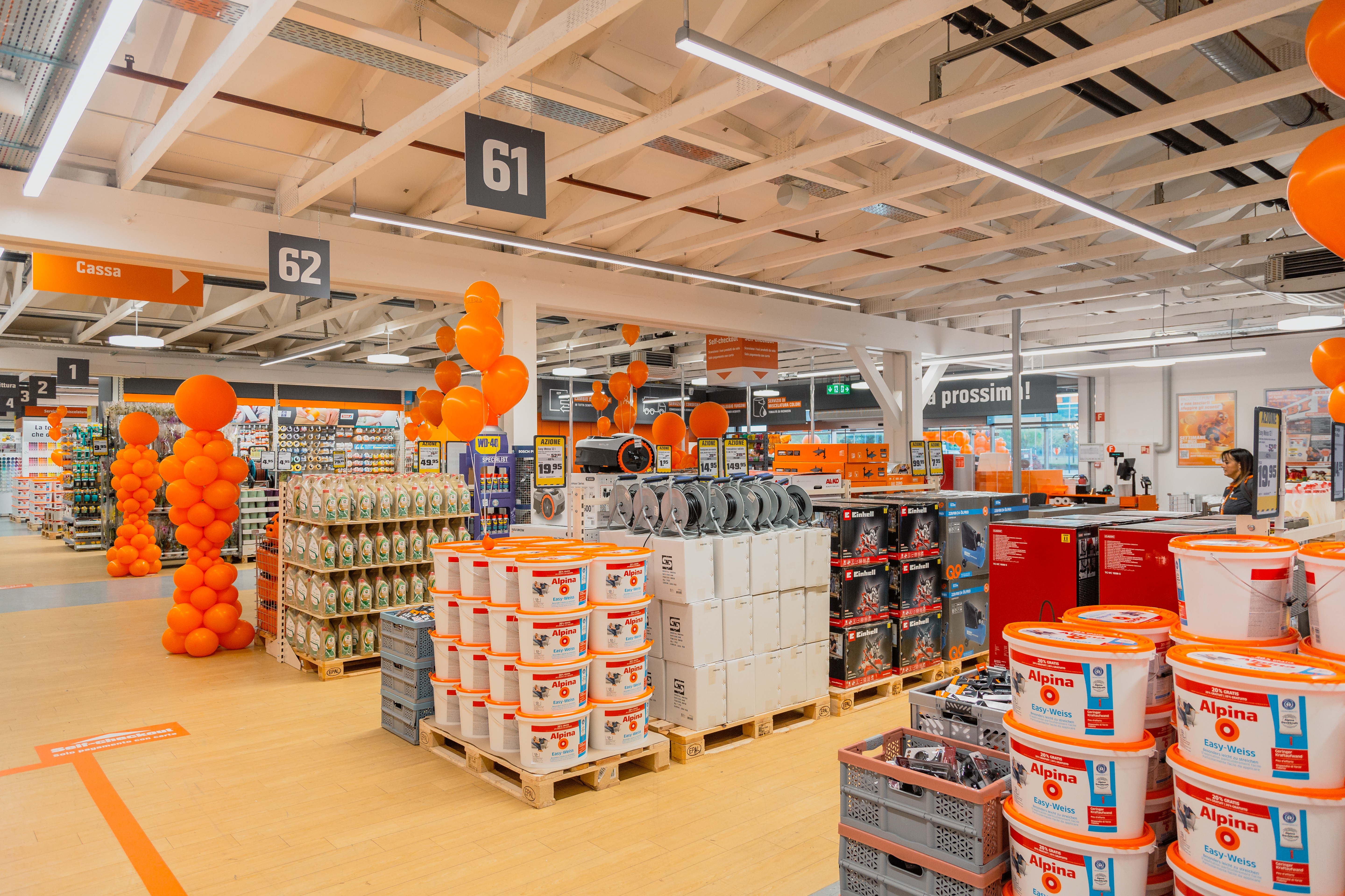 Nuovo centro OBI ad Agno