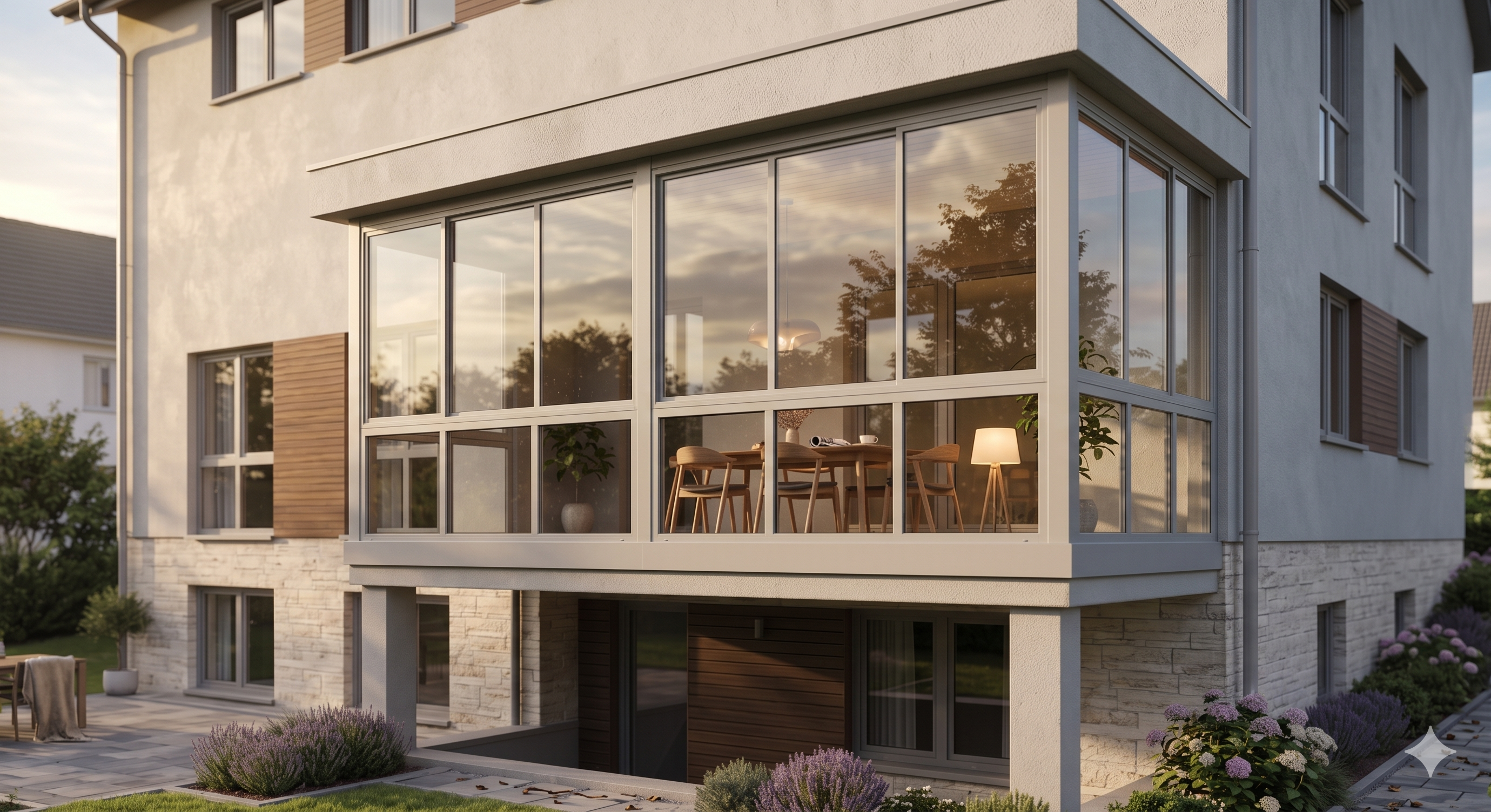 Faszinierend Balkon Zu Wintergarten Umbauen Kosten Bilder