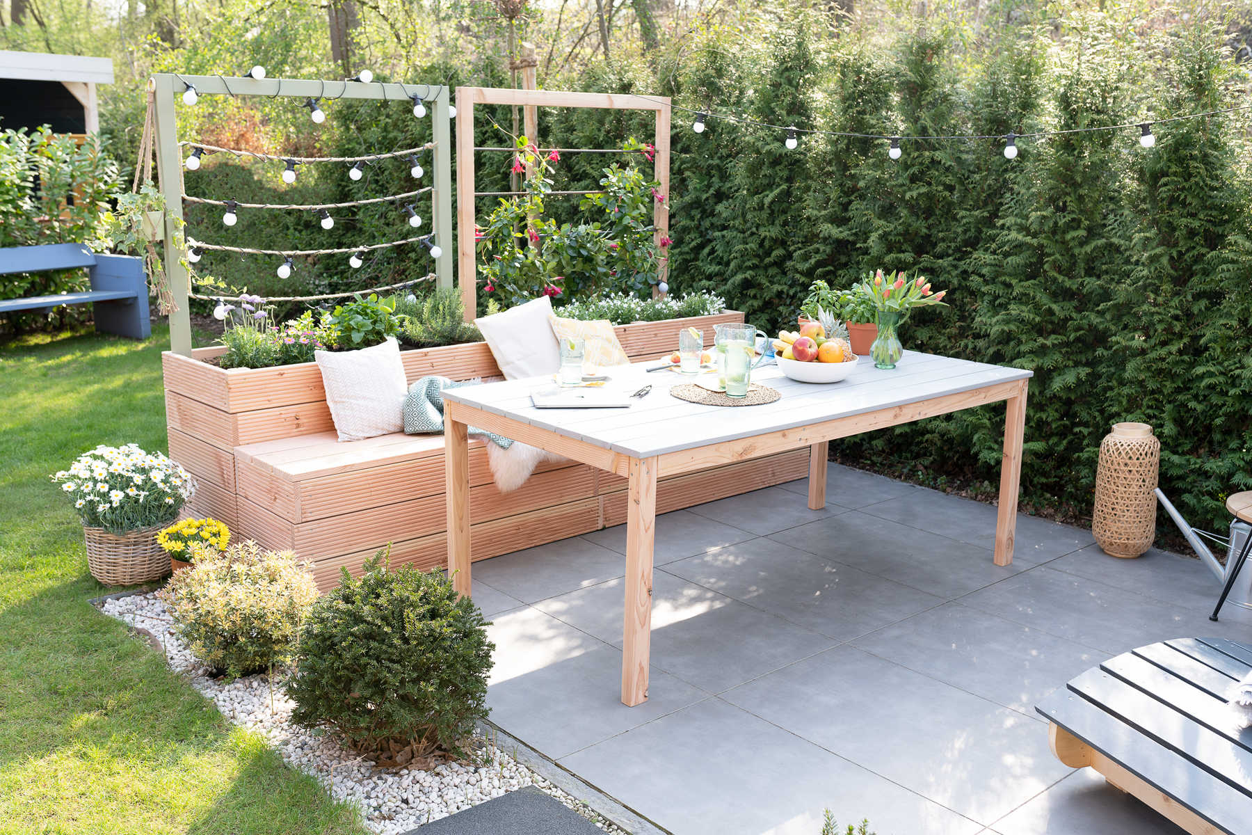 Hochbeet Alfred mit Rankhilfe – Anleitung zum Selberbauen | OBI