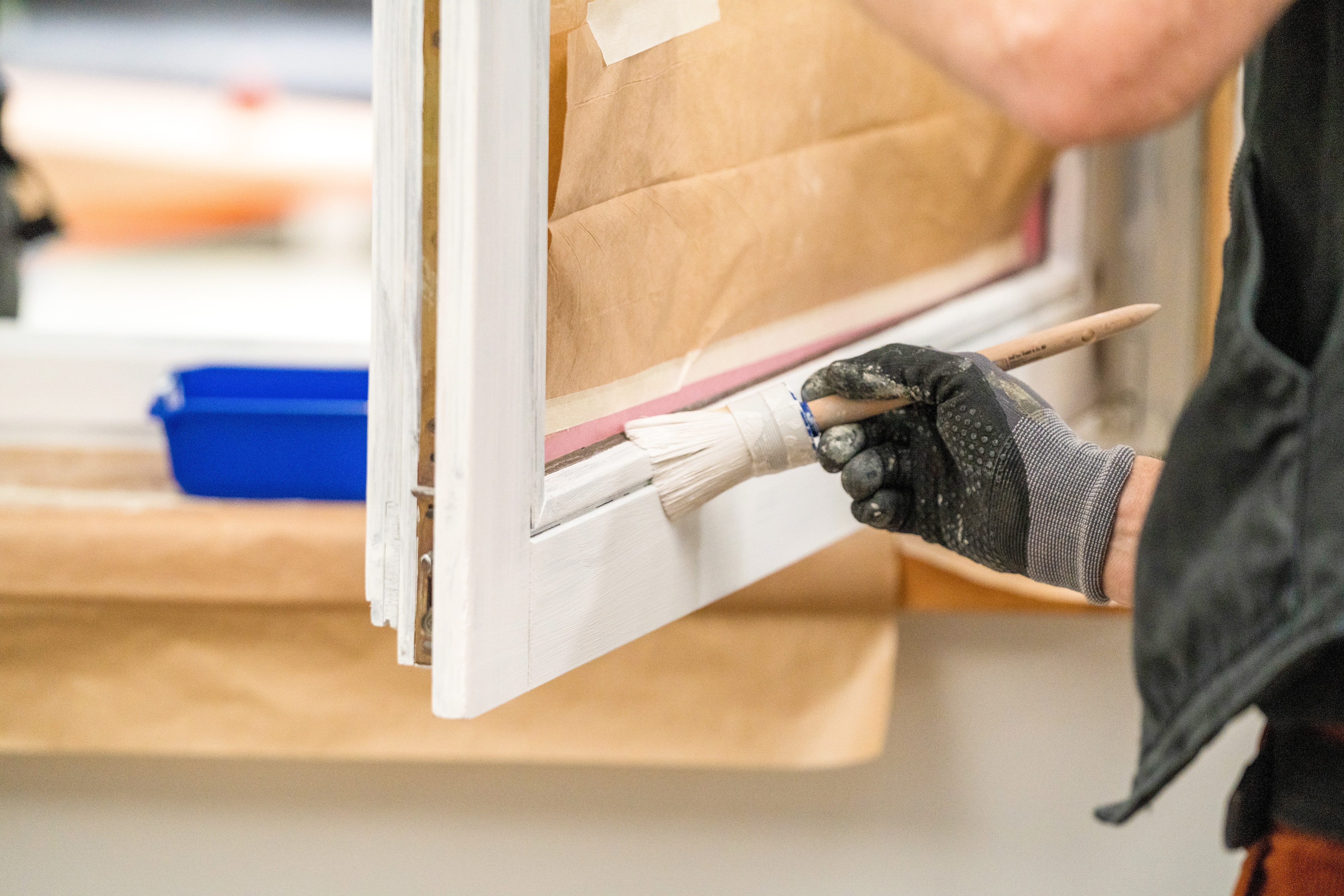Verwunderlich Kunststoff Fensterrahmen Streichen Bilder