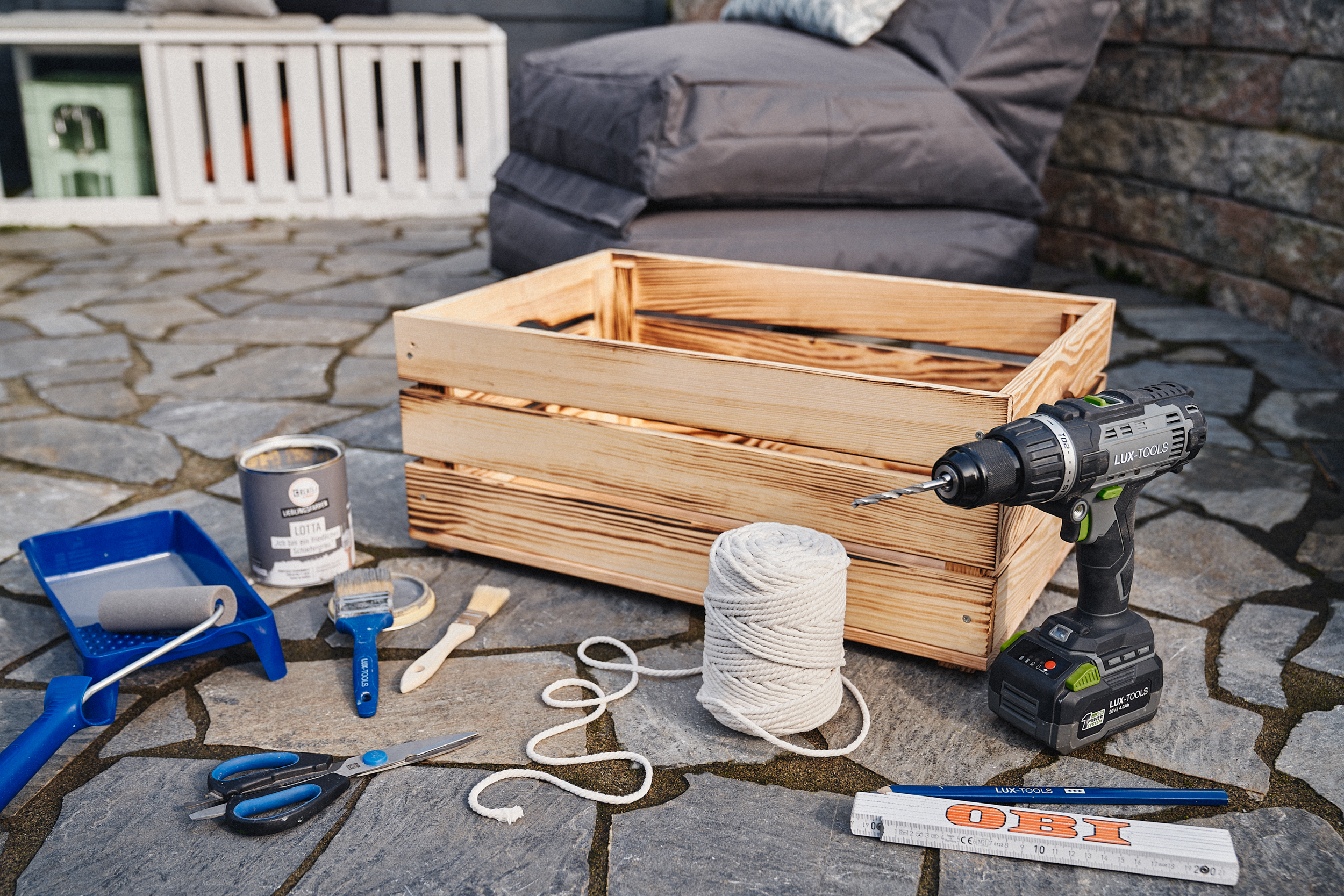 DIY-Makramee-Kiste bauen – Schritt für Schritt | OBI