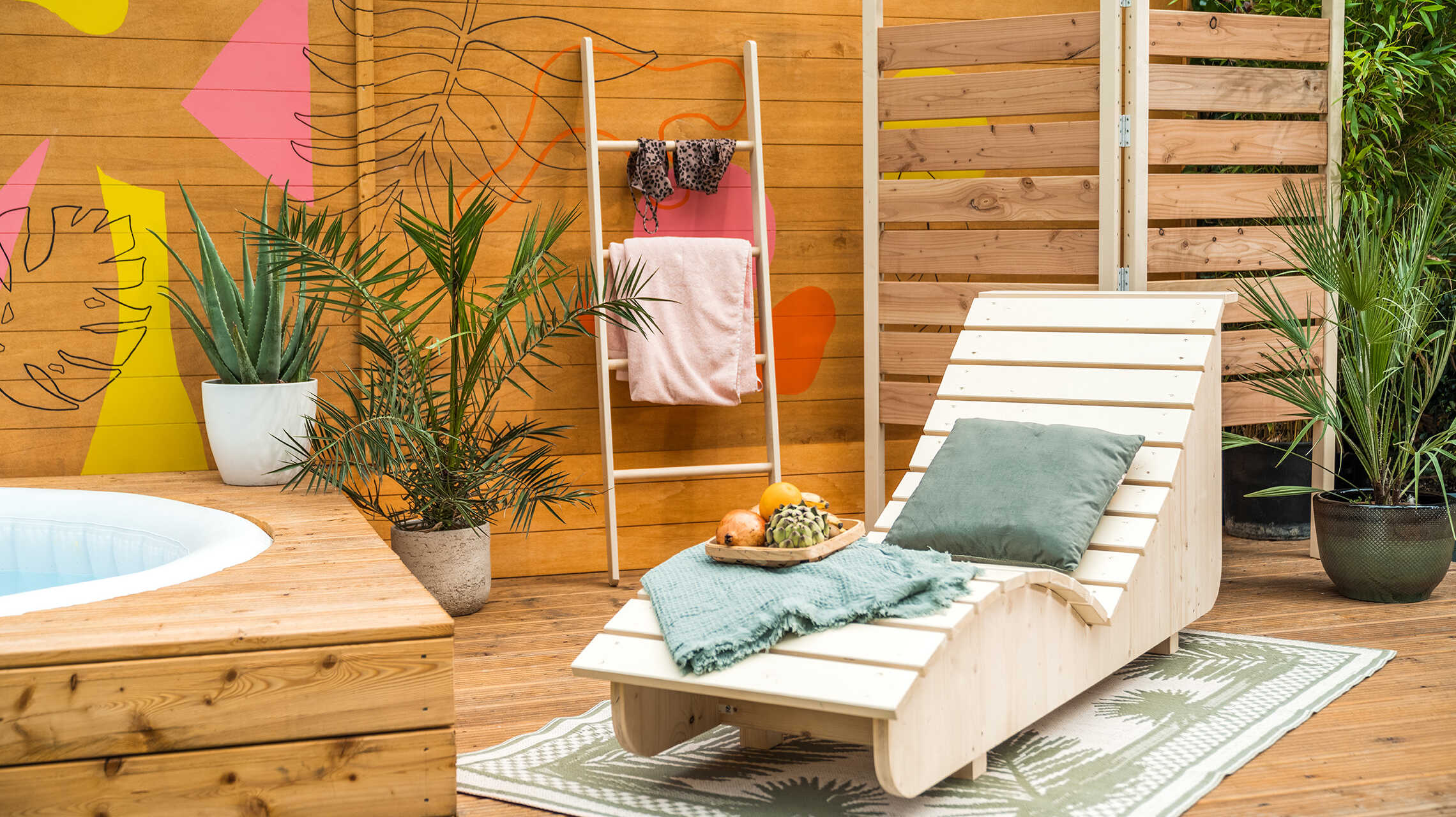 Sommerlicher Poolbereich – Gestaltungsideen | OBI