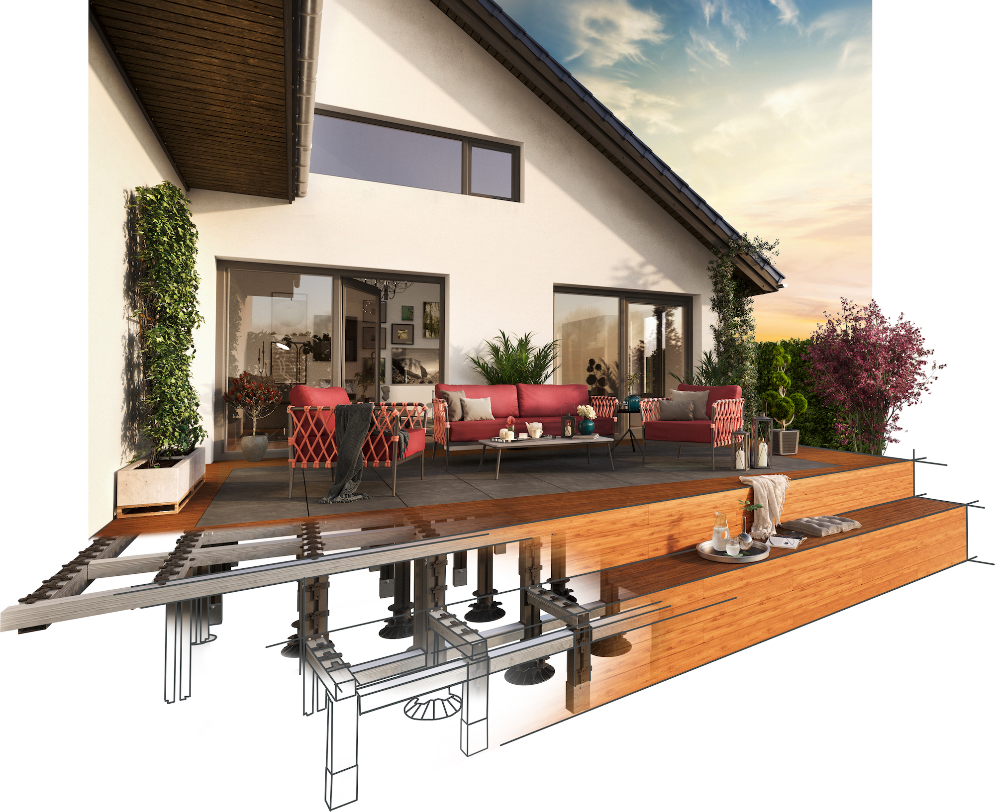 Terrasse bauen – Ideen, Tipps & Bauanleitungen | OBI