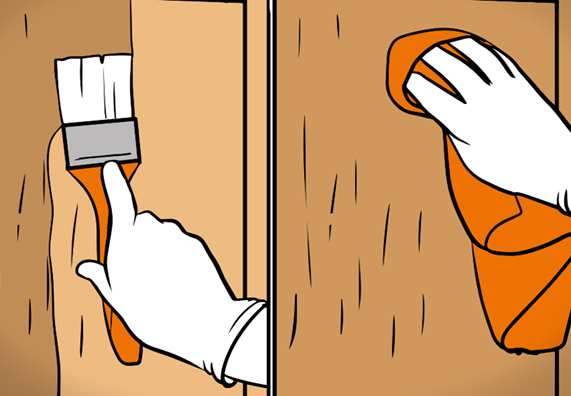 Odstraňovanie starého náteru z dreva a nanášanie farby – návod | OBI