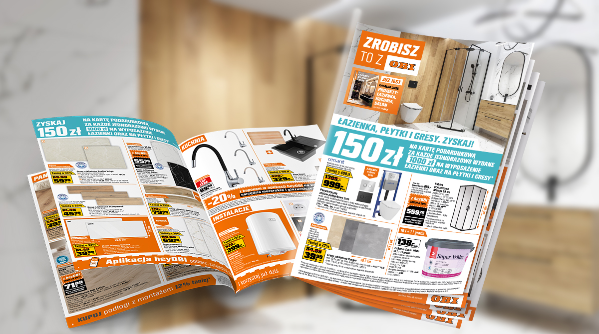 Market budowlany i ogrodniczy OBI - akcesoria budowlane