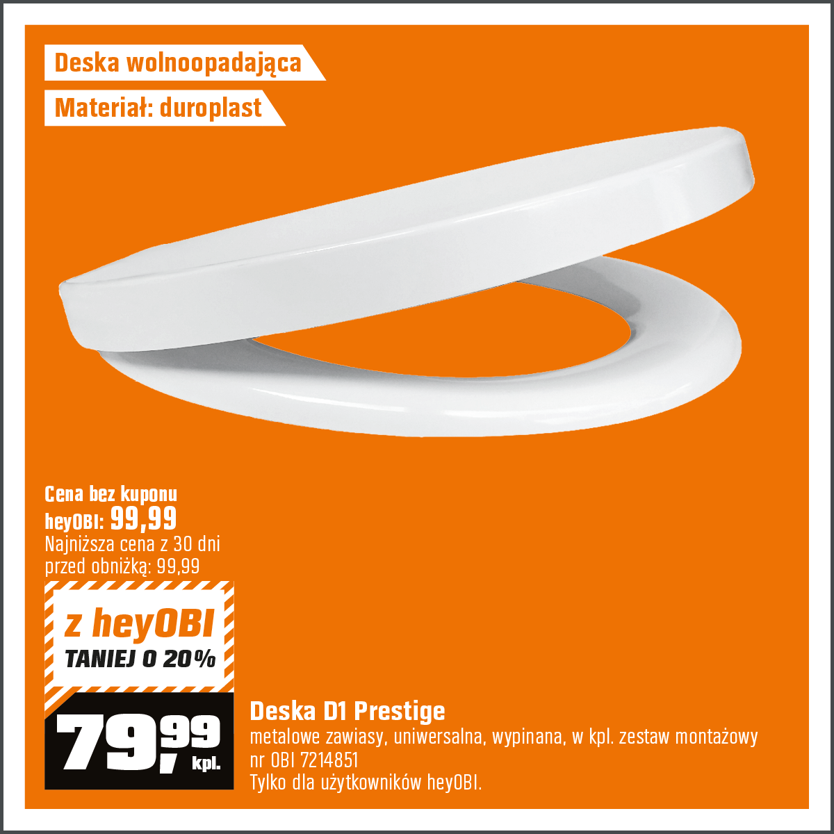 Rabaty z aplikacją heyOBI | OBI