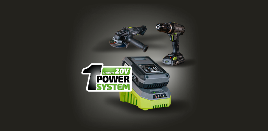 Narzędzia akumulatorowe LUX Tools Power System - 1 akumulator, wiele ...