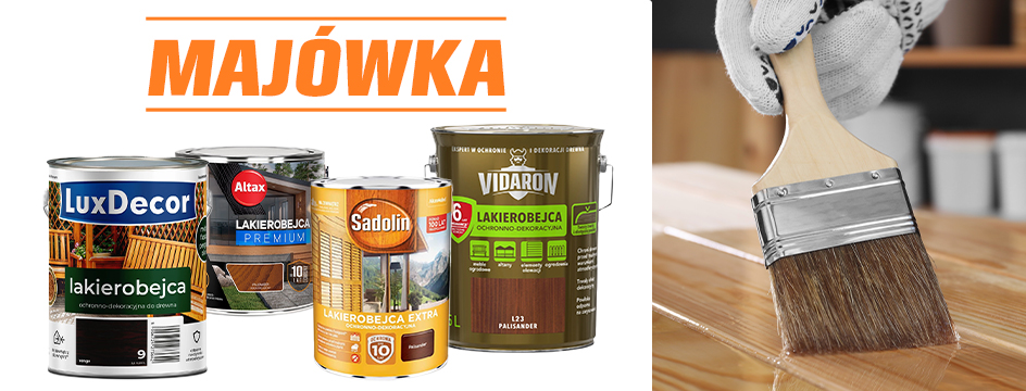 -20% na wszystkie lakierobejce i lazury do drewna | OBI