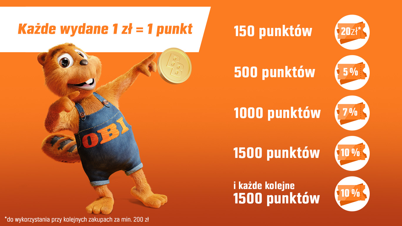 Bobrowe Bonusy | OBI