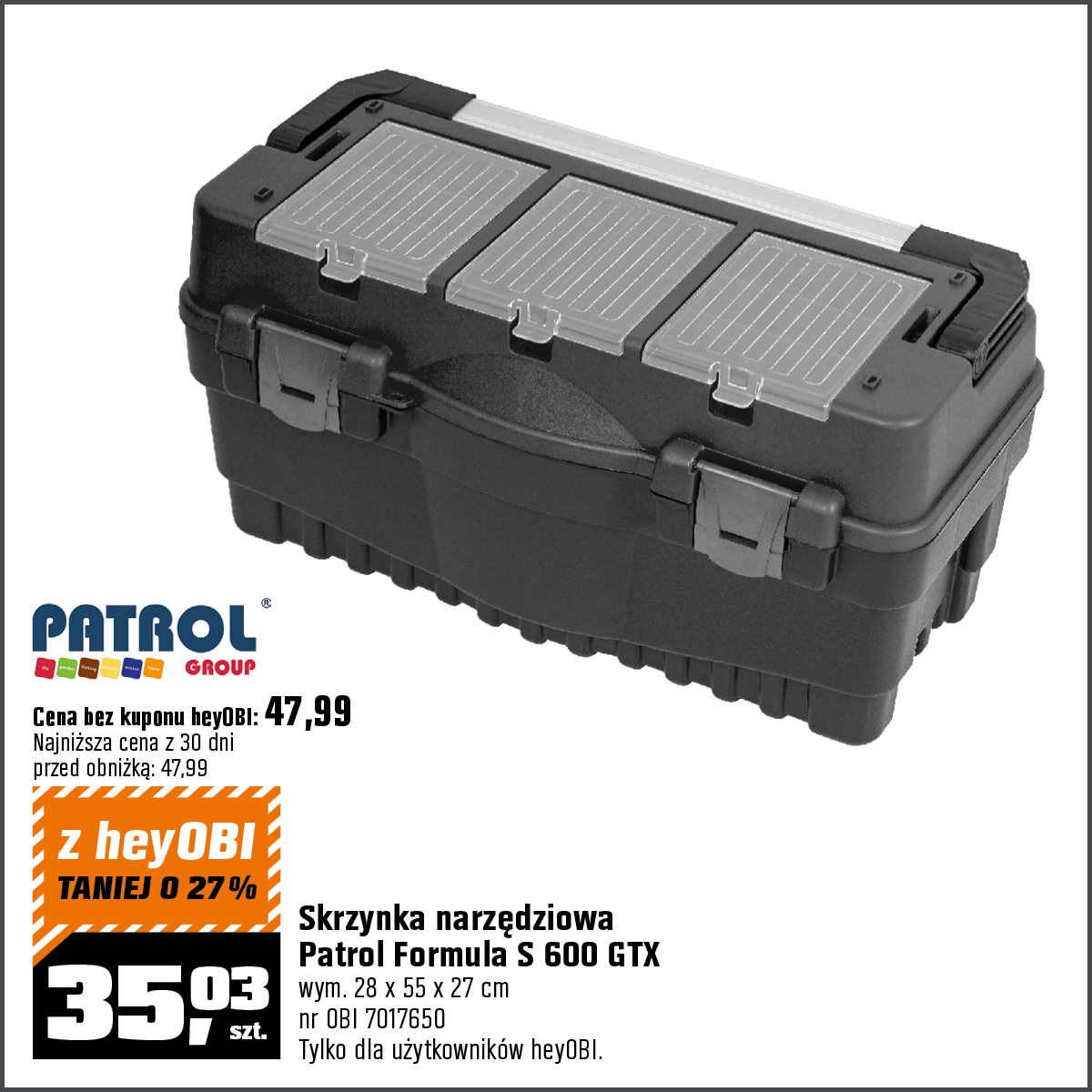 Rabaty z aplikacją heyOBI | OBI