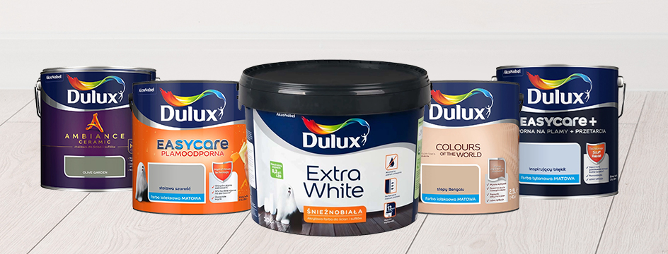 -20% na wszystkie farby marki DULUX do ścian i sufitów | OBI