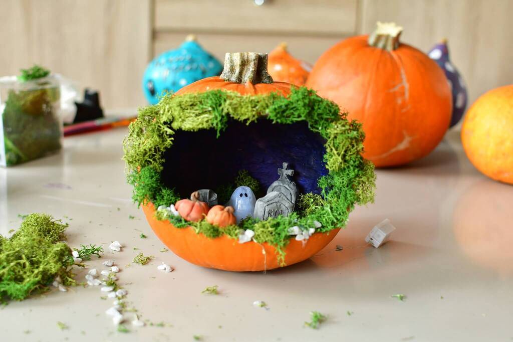 Dynia na Halloween. Pomysły na ozdoby z dyni | OBI