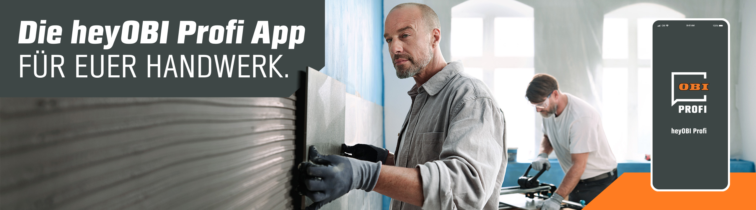 heyOBI Profi – l’application pour votre métier | OBI