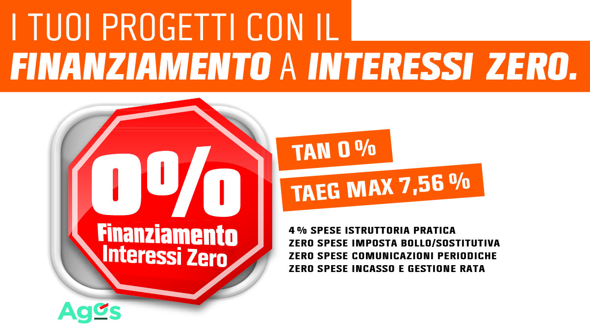 Finanziamento a interessi 0 | OBI