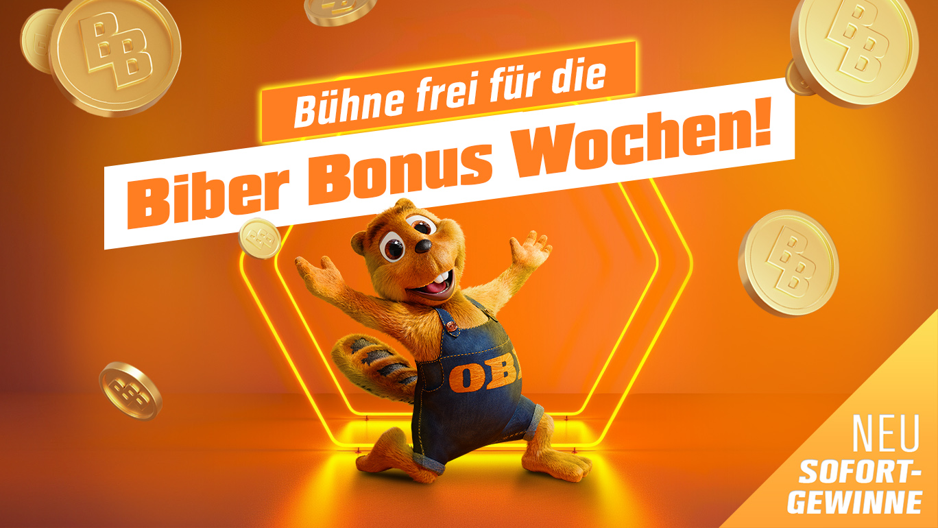 Biber Bonus Wochen 2024 | OBI